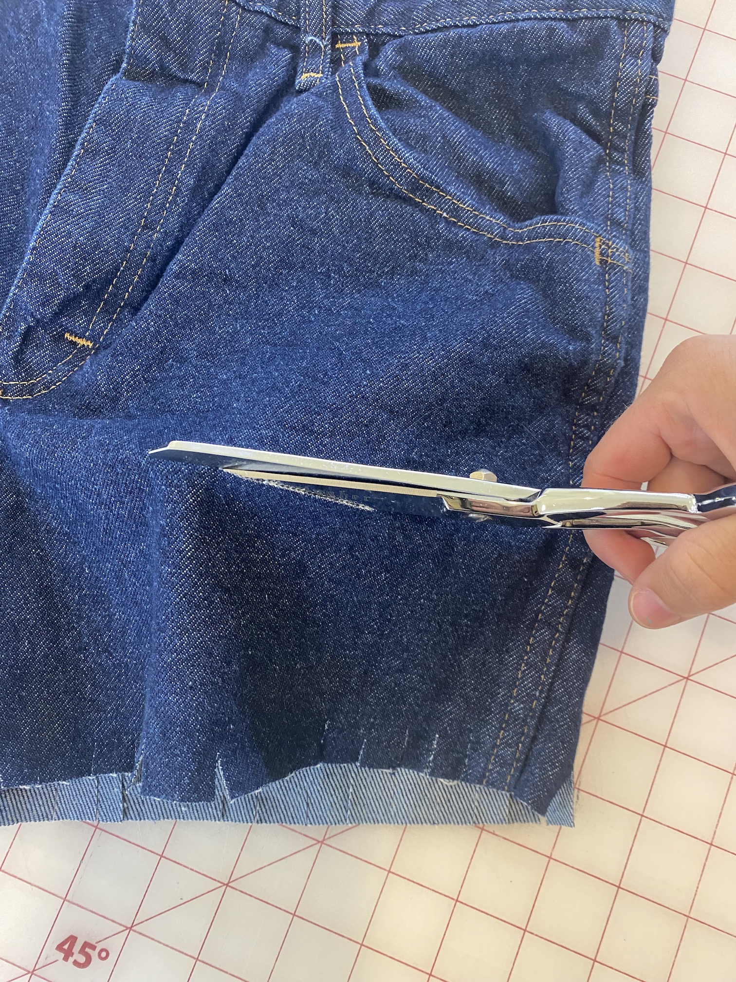 How to make Wrangler Cut Off Shorts for Summer! - Meggie Claire